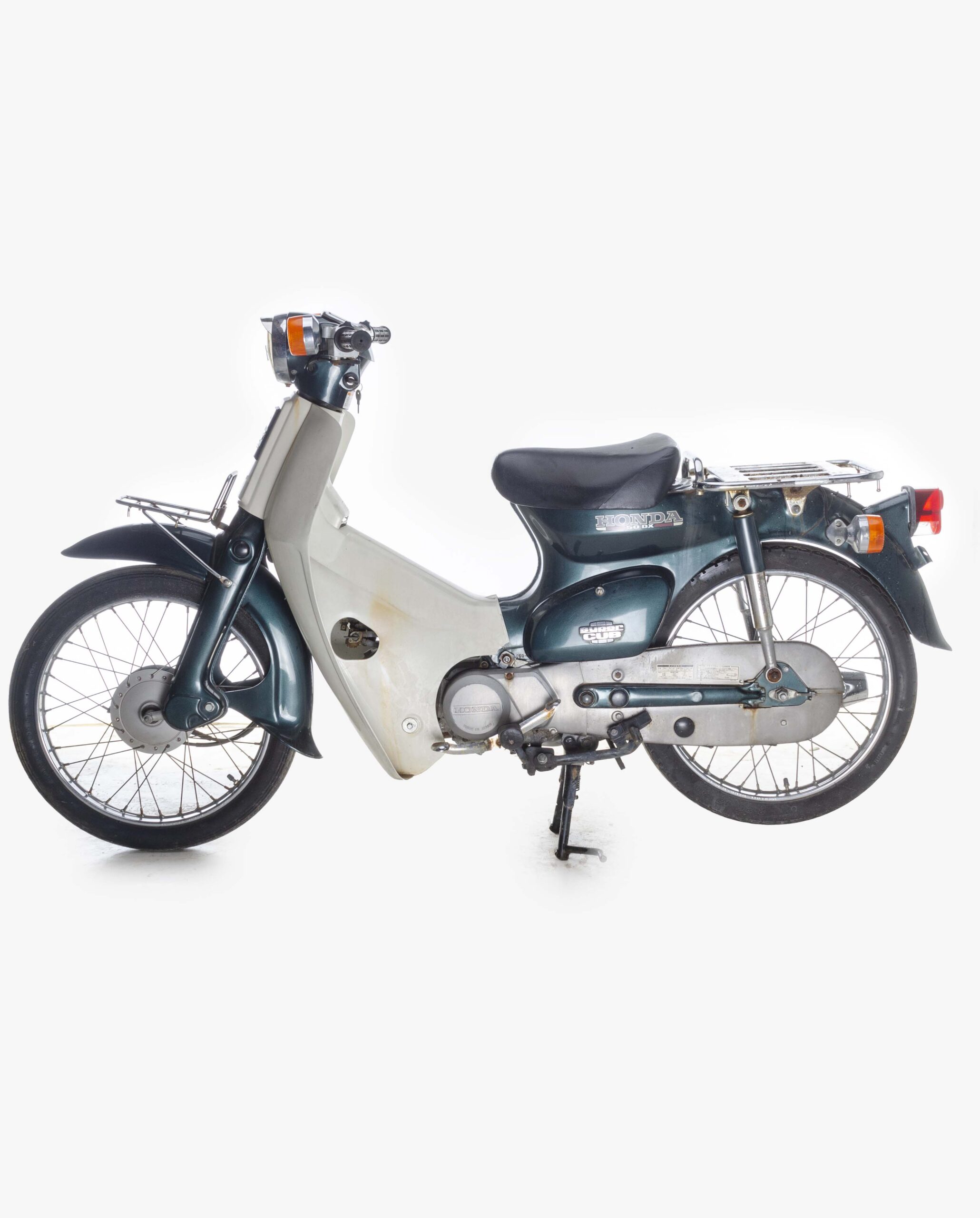 Honda C50 NT groen - 32947 km · Fourstrokebarn Honda & Parts