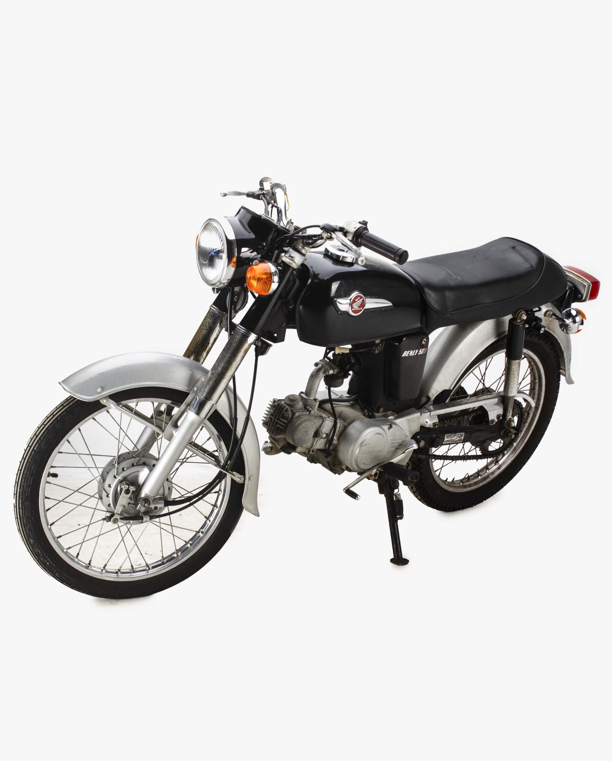 Honda Benly 50S Zwart · Fourstrokebarn Honda & Parts