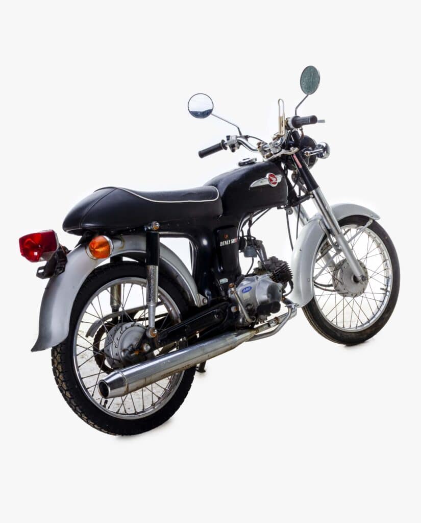 Honda Benly 50S Black - 23770 km · Fourstrokebarn Honda & Parts