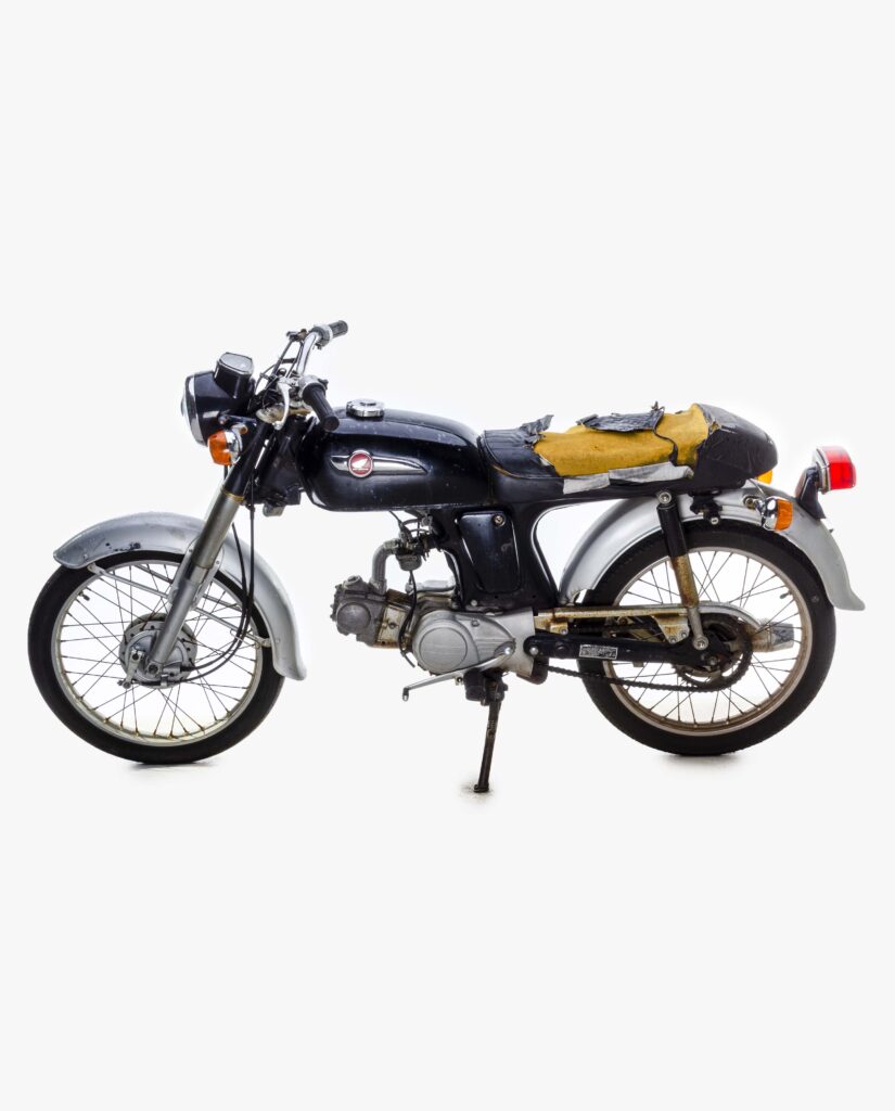 Honda Benly 50S Black - 24773 km · Fourstrokebarn Honda & Parts