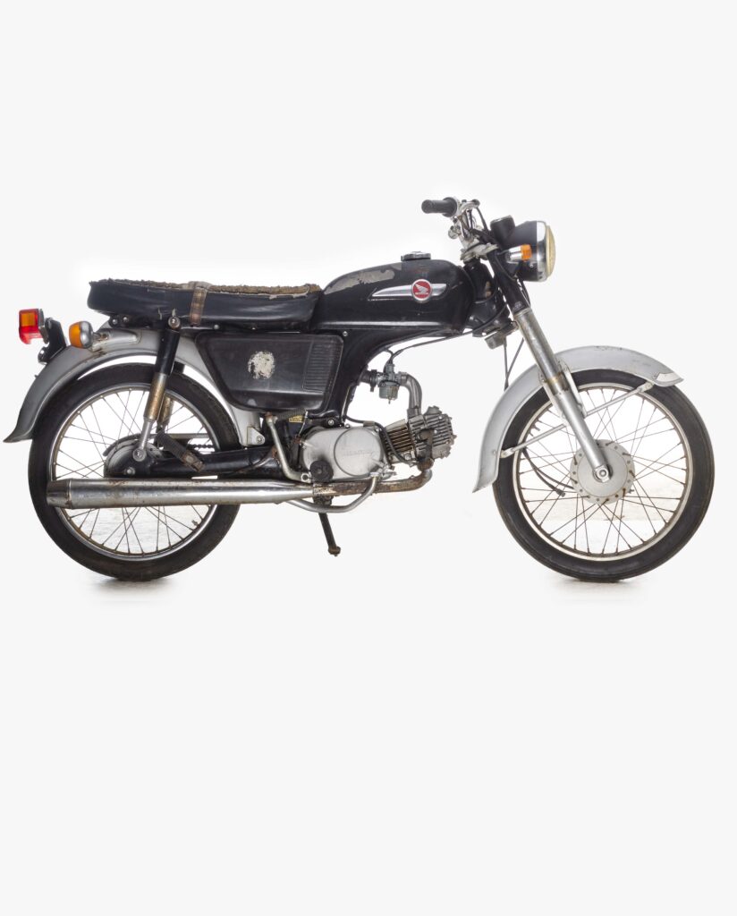 Honda CD90 Benly black - 657 km · Fourstrokebarn Honda & Parts