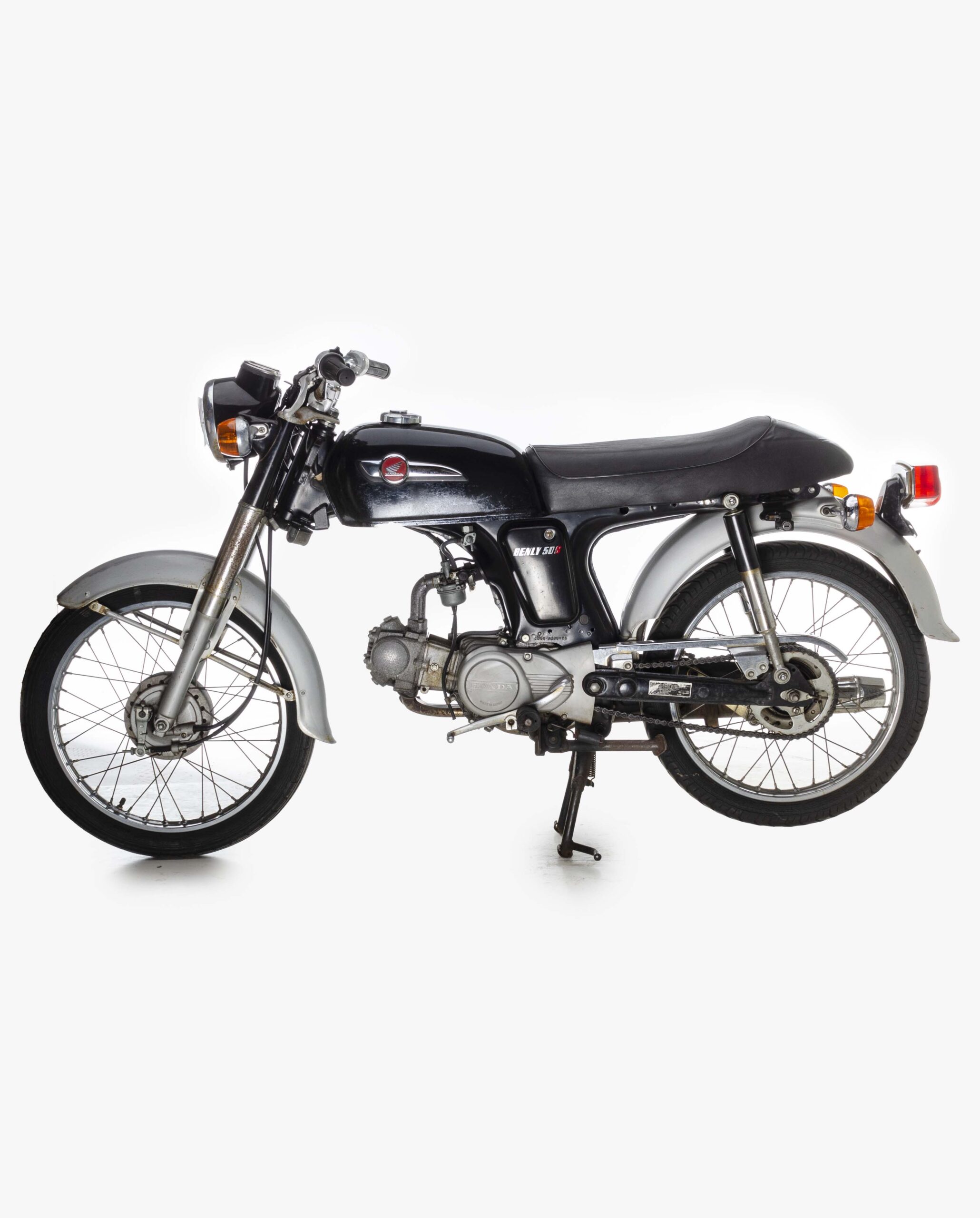 Honda Benly 50S black - 20661 km · Fourstrokebarn Honda & Parts