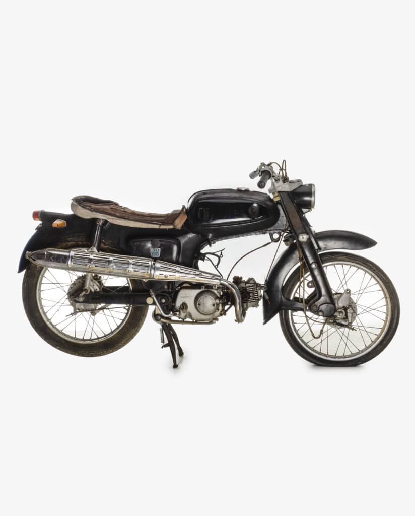 Honda S50 black - 12135 km · Fourstrokebarn Honda & Parts