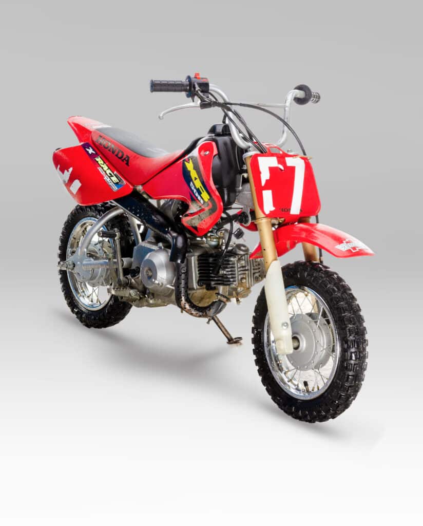 Honda XR50R red · Fourstrokebarn Honda & Parts