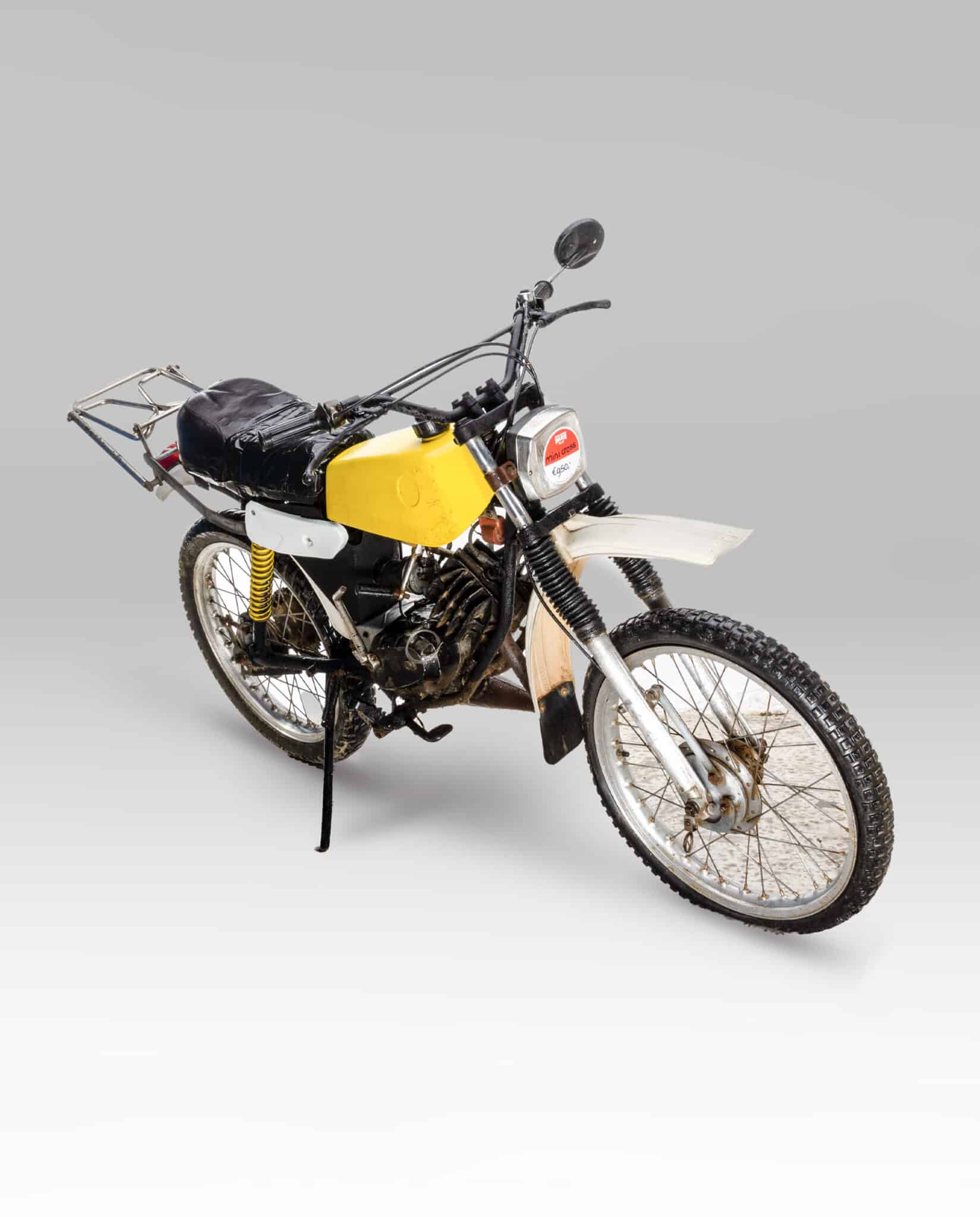 Puch Minicross yellow · Fourstrokebarn Honda & Parts