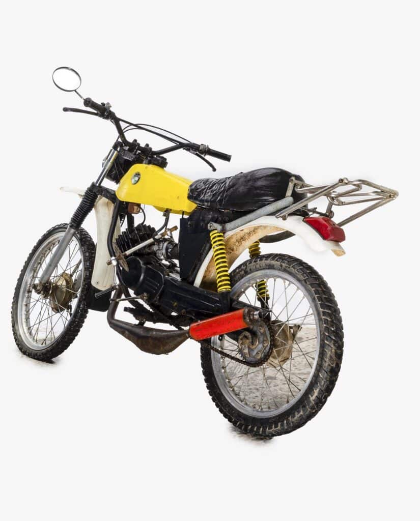 Puch Minicross yellow · Fourstrokebarn Honda & Parts