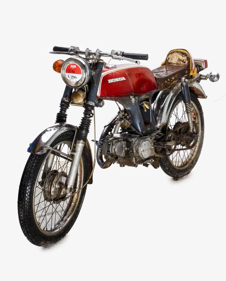 Honda SS50 k1 red · Fourstrokebarn Honda & Parts